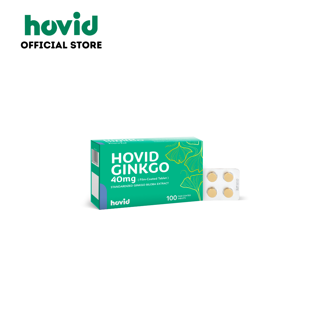 Ginkgo 40mg 10 x 10’s (100’s) – Hovid Online Store
