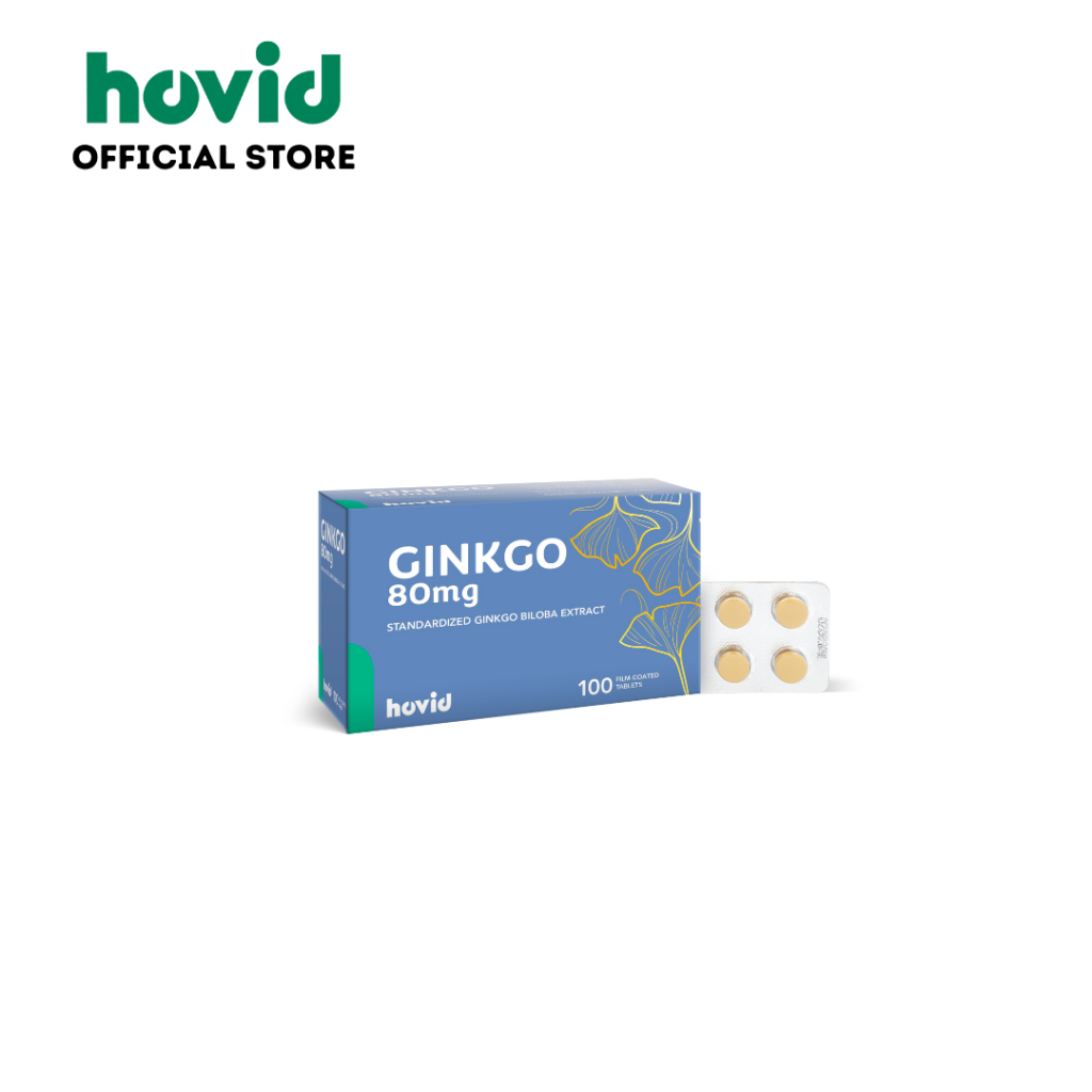 Hovid Ginkgo 80Mg 10’s x 10’s – Hovid Online Store